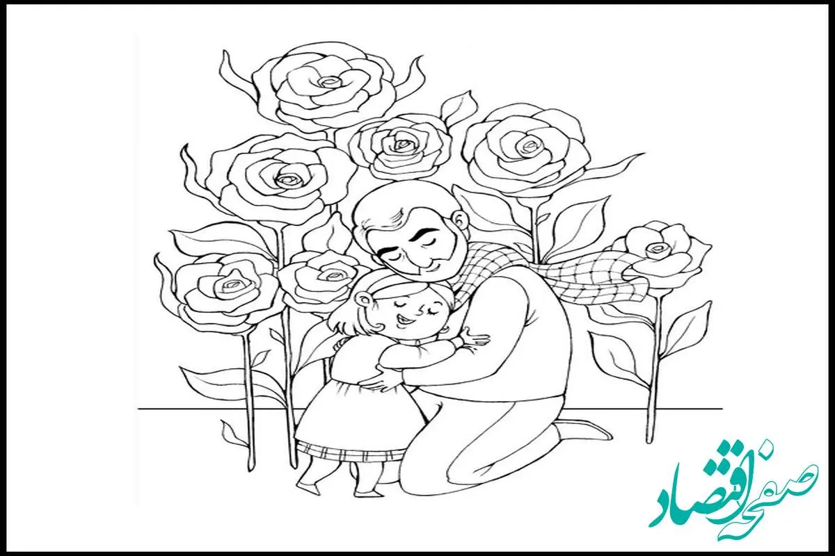 نقاشی درمورد سردار سلیمانی کودکانه و آسان برای مدرسه